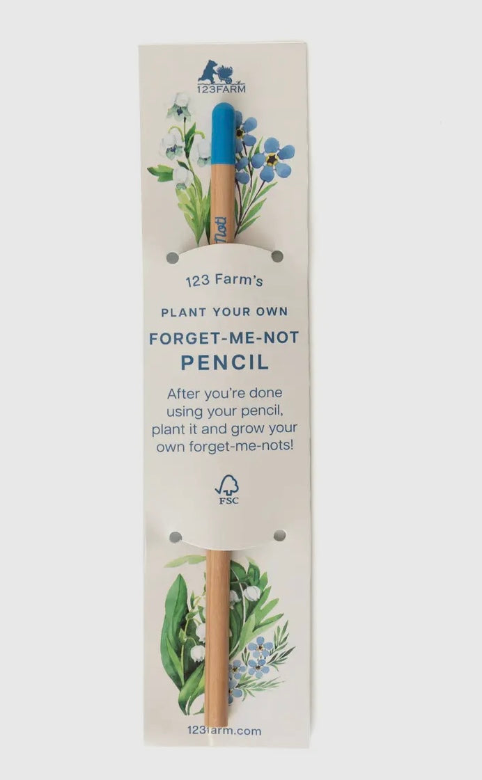 Plantable, Forget Me Not Pencil. – Fetch Happy Store